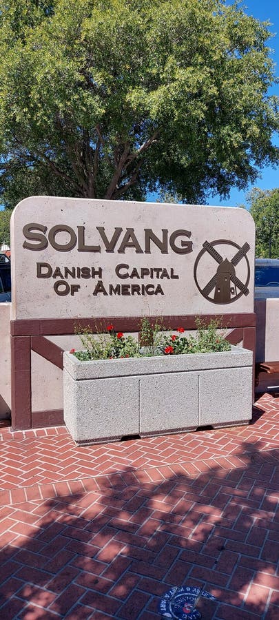 Solvang Danish Capital of America USA Editorial Photo - Image of ...