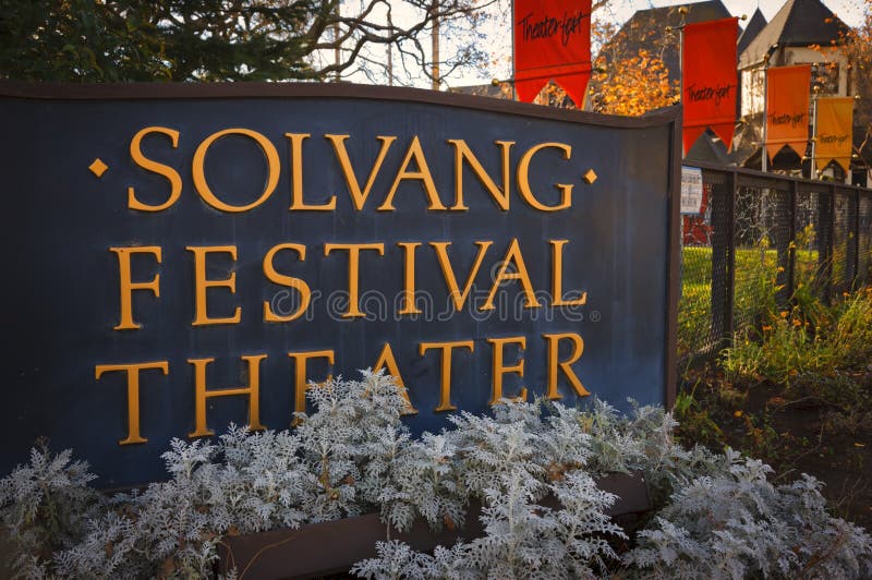 Solvang Theaterfest editorial photo. Image of valley - 18014266
