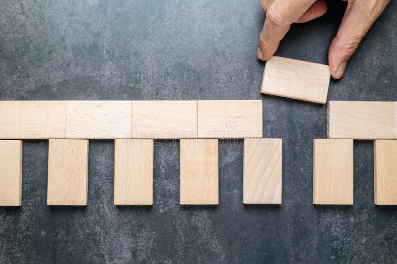 Solve the Gap Problems, Connecting Concept Stock Photo - Image of ...