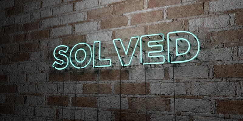 Solved Sign on White Background Stock Vector - Illustration of solved ... Solved Sign on White Background Stock Vector - Illustration of solved ...