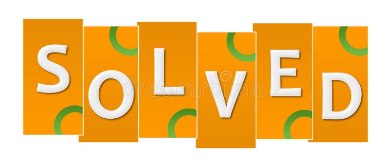 Solved Orange Green Stripes Rings Stock Illustration - Illustration of ...