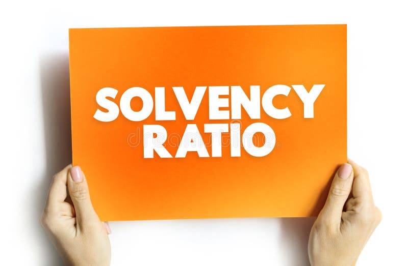 Solvency Ratio - Relationship between Equity and Total Assets, Text ...