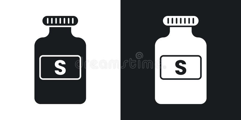 Solvent Icon Vector Set on White Background Stock Illustration ...