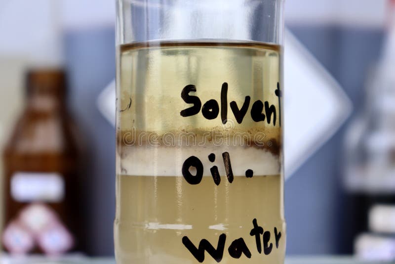 Solvent and water stock image. Image of container, glass - 184436595