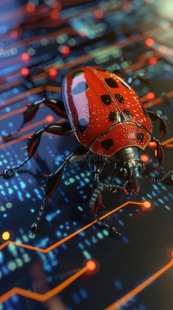 Solving Coding Errors. Debugging Involves Identifying and Fixing Errors in Code Concept Stock ...