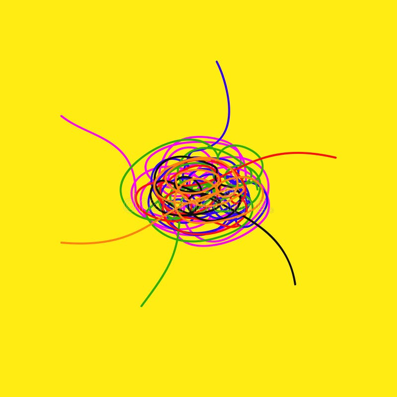 Solving complex problem stock vector. Illustration of icon - 147366378