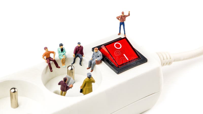 Solving energy problem stock image. Image of control - 86284049