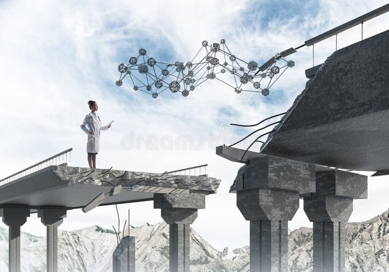 Solving Medical Problems by Means of Modern Technologies Stock Image ...