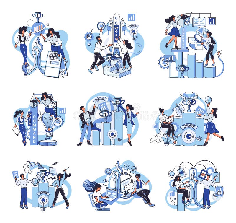 Solving Problem and Command Work, Teamwork Set. Business Integration ... Solving Problem and Command Work, Teamwork Set. Business Integration ...