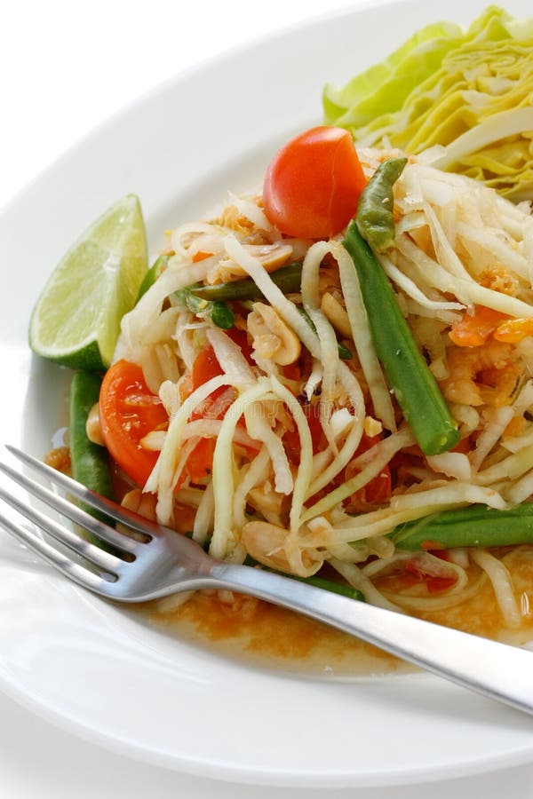 Som tam stock image. Image of chili, pawpaw, close, spicy - 24138251