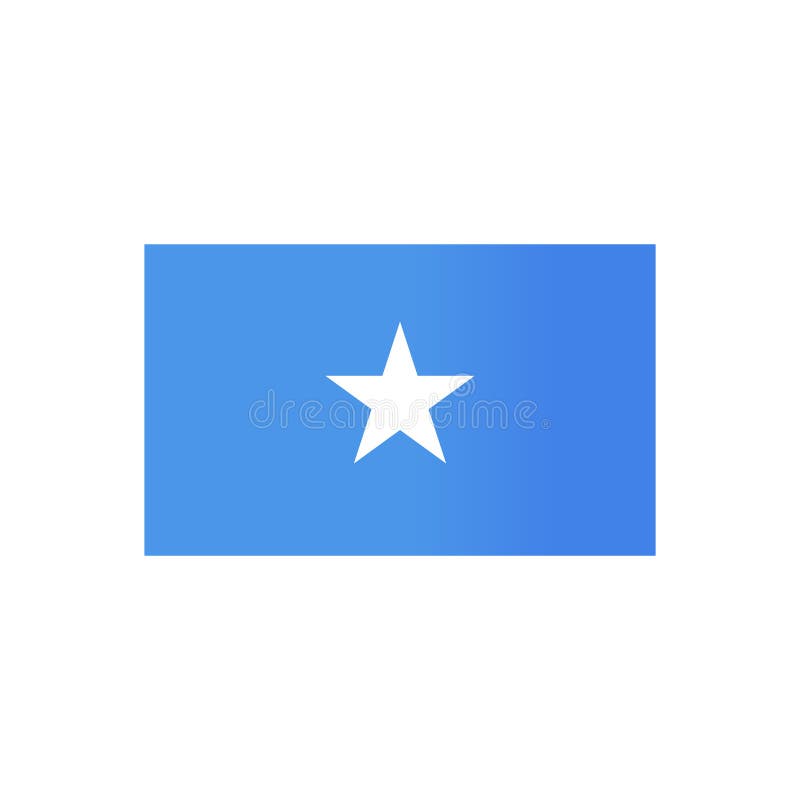 Somali flag icon vector stock vector. Illustration of patriotism ...