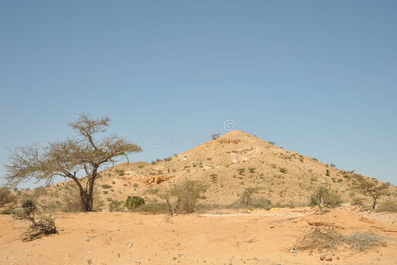 Somali ladscape stock image. Image of desert, sunny, stone - 37634529