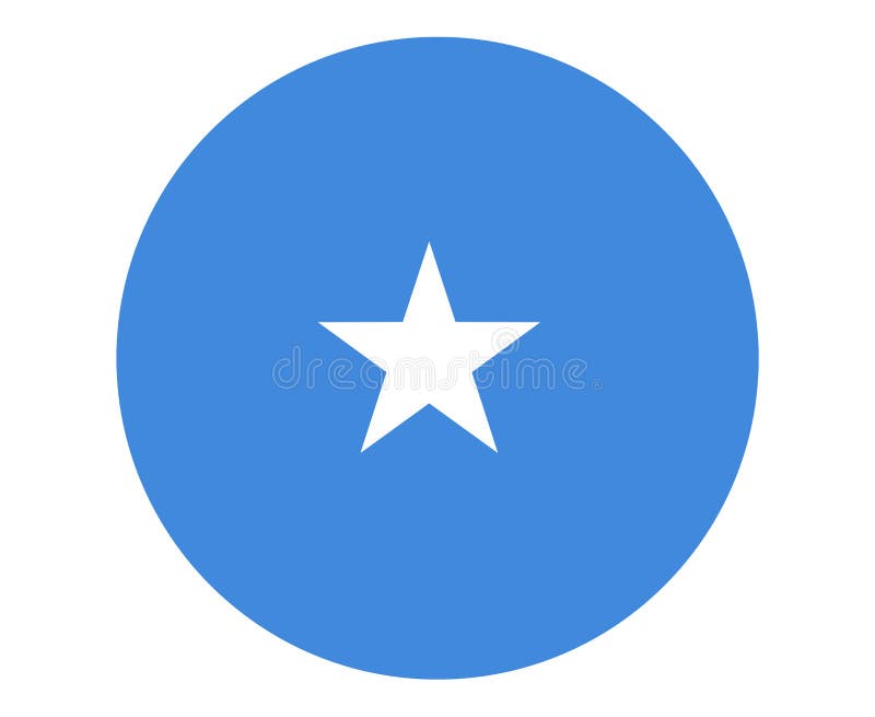 Somalia Flag National Africa Emblem Icon Vector Stock Illustration ...