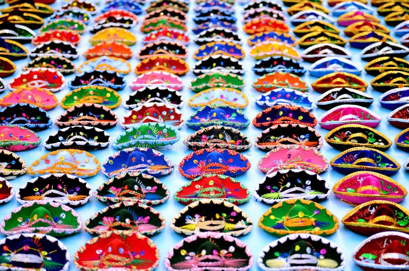 Sombreros stock image. Image of color, blue, mexico, mexican - 43219801
