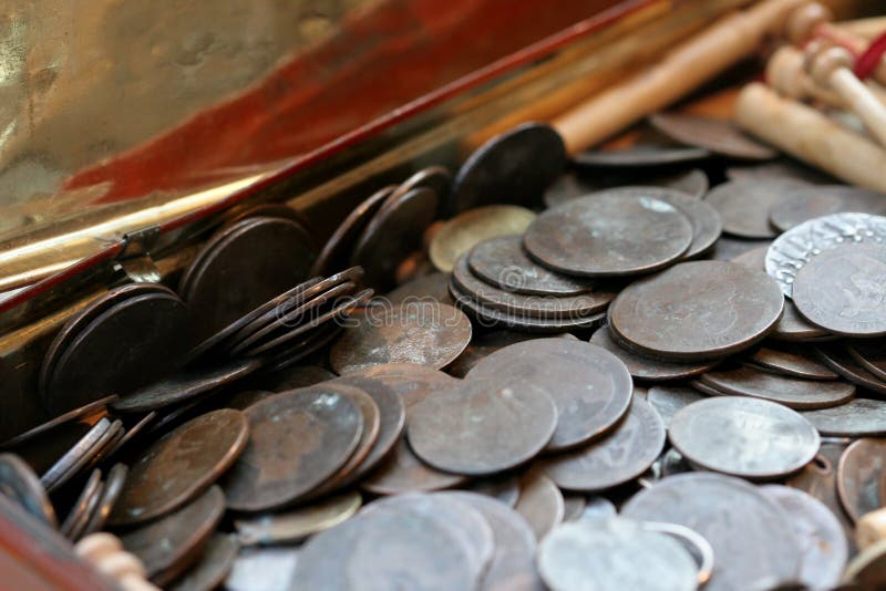 Some ancient coins stock image. Image of currency, hobby - 5074163
