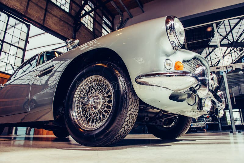 Some antique classic car. stock image. Image of road - 57820315