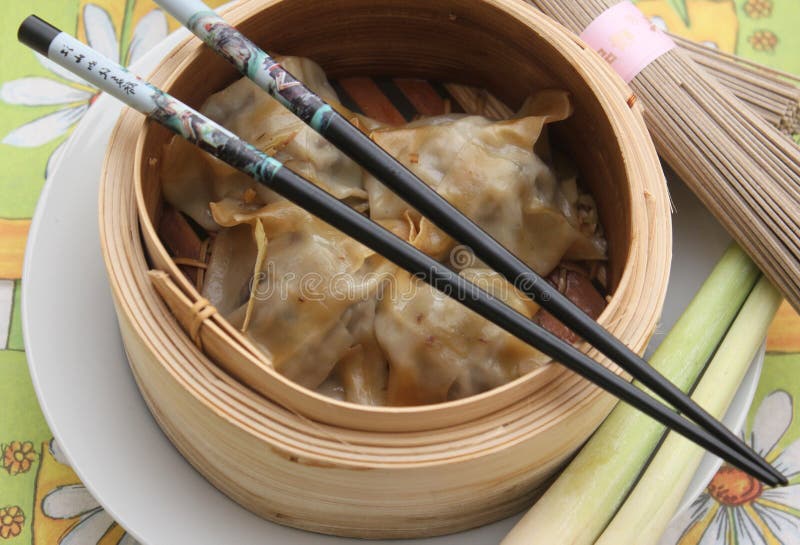 Asian Wan Tan stock image. Image of food, filled, chinese - 99718191