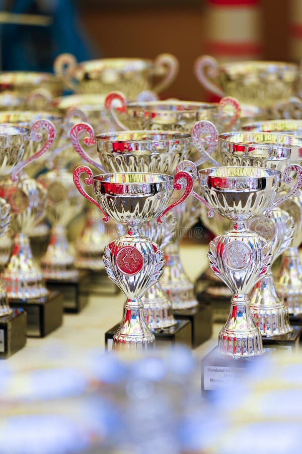 Awards on the Judging Table Stock Image - Image of places, disputes ...