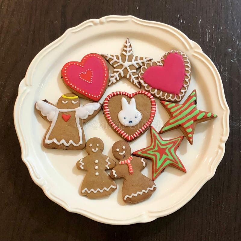 Some Biscuits with Cute Shapes Stock Image - Image of baking, torte ...