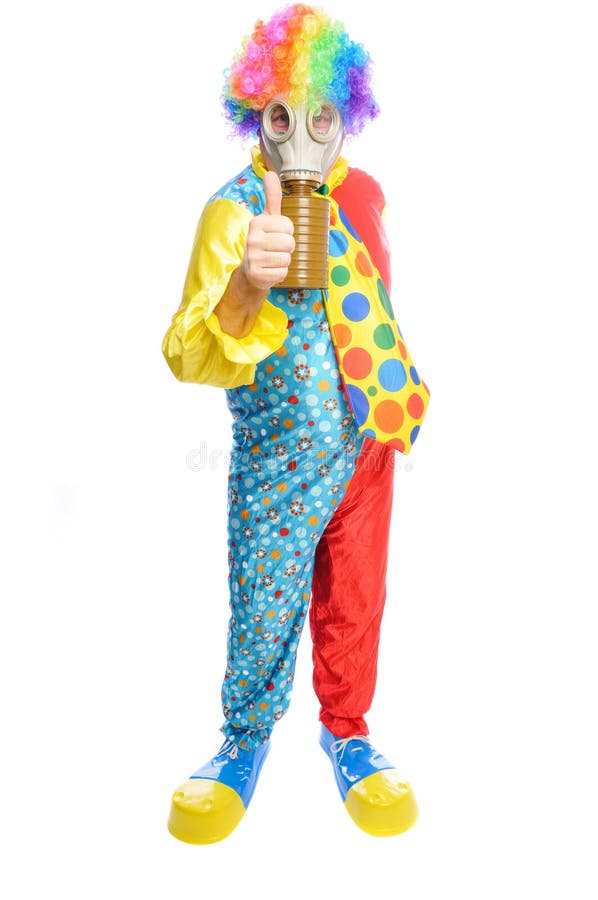 Some Clown Wearing Gas Mask Stock Photos - Free & Royalty-Free Stock ...