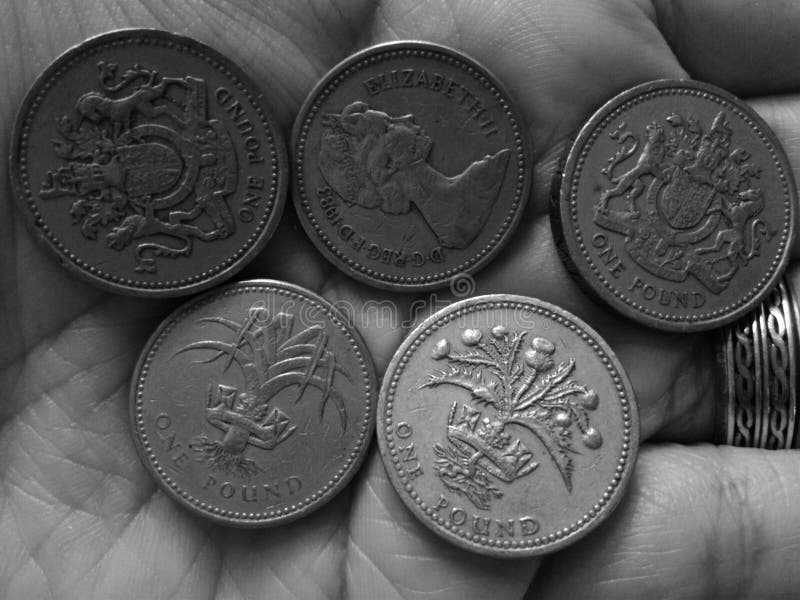 Some of coins collection editorial photo. Image of blackandwhite ...