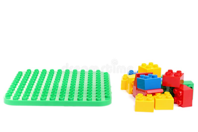 Some Colored Bricks from Game Stock Image - Image of games, color: 15912233