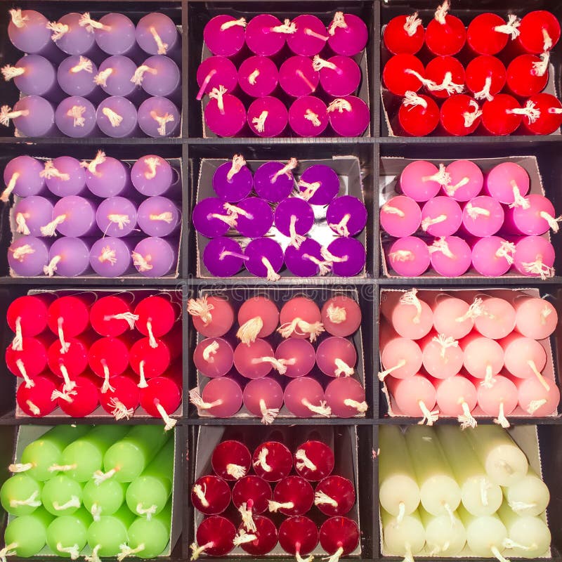 Colored candles stock photo. Image of close, people, colored - 19895376