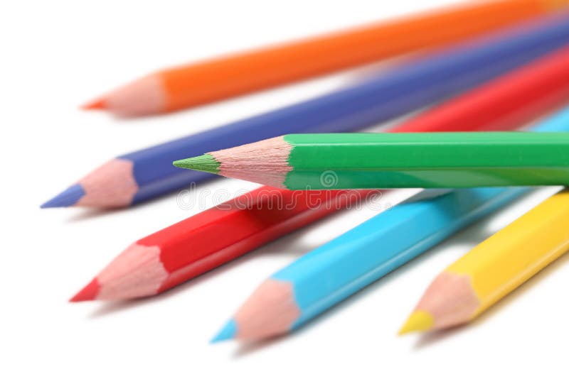 Some colored pencils () stock photo. Image of concept - 28693056