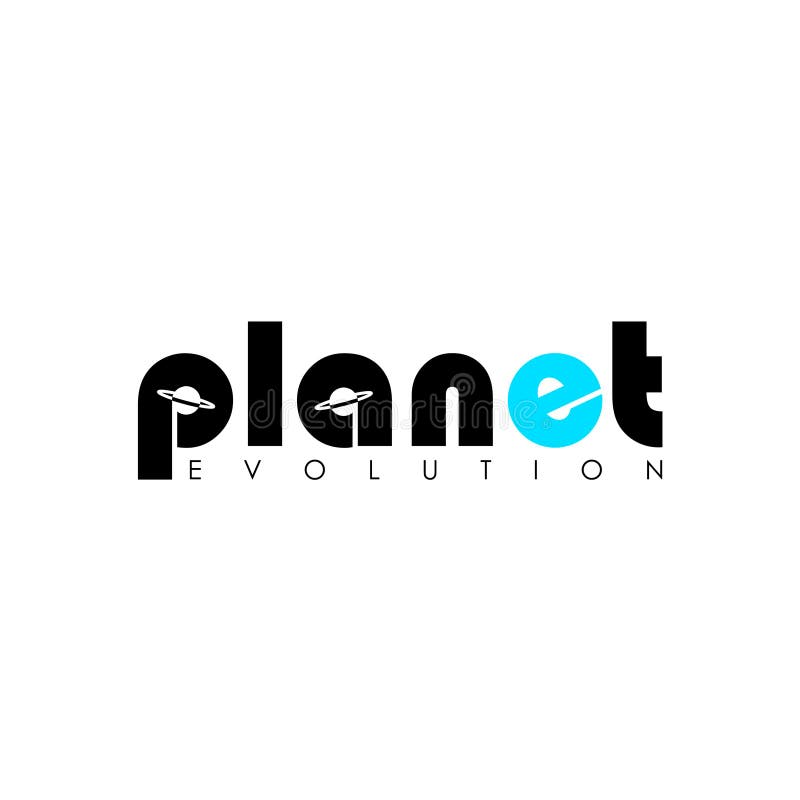Evolution Typografi Logo Stock Illustrations – 1 Evolution Typografi ...