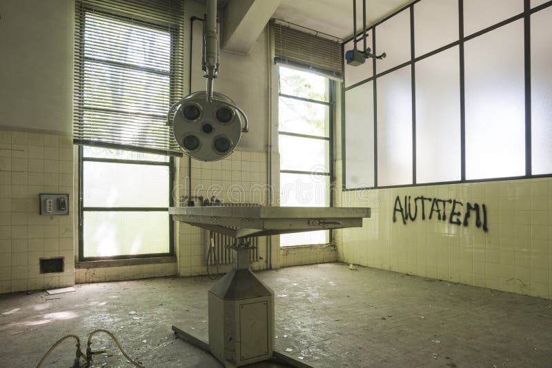 Details of an Abandoned Laboratory Stock Image - Image of abandoned ...