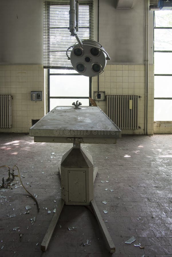 Details of an Abandoned Laboratory Stock Photo - Image of idle, hall ...