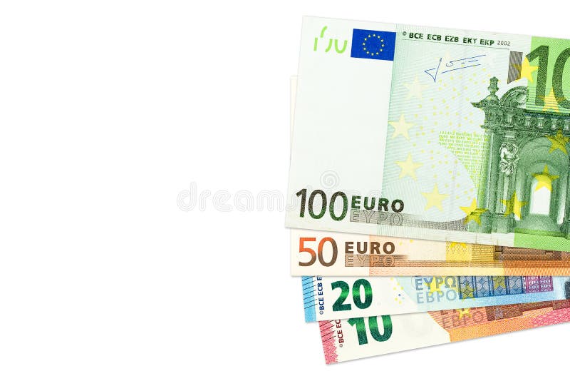 100 Euro Bank Note Second Edition Obverse in Shape of Germany Stock ...