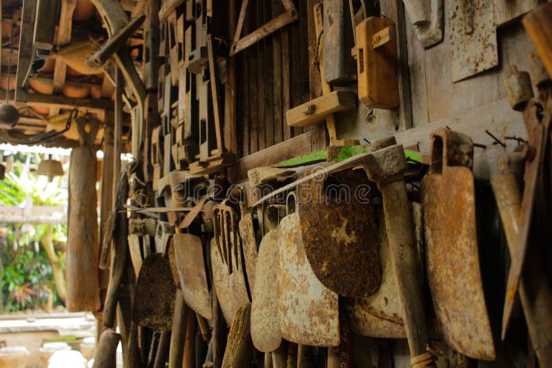 Some digging equipment stock photo. Image of firewood - 212796590