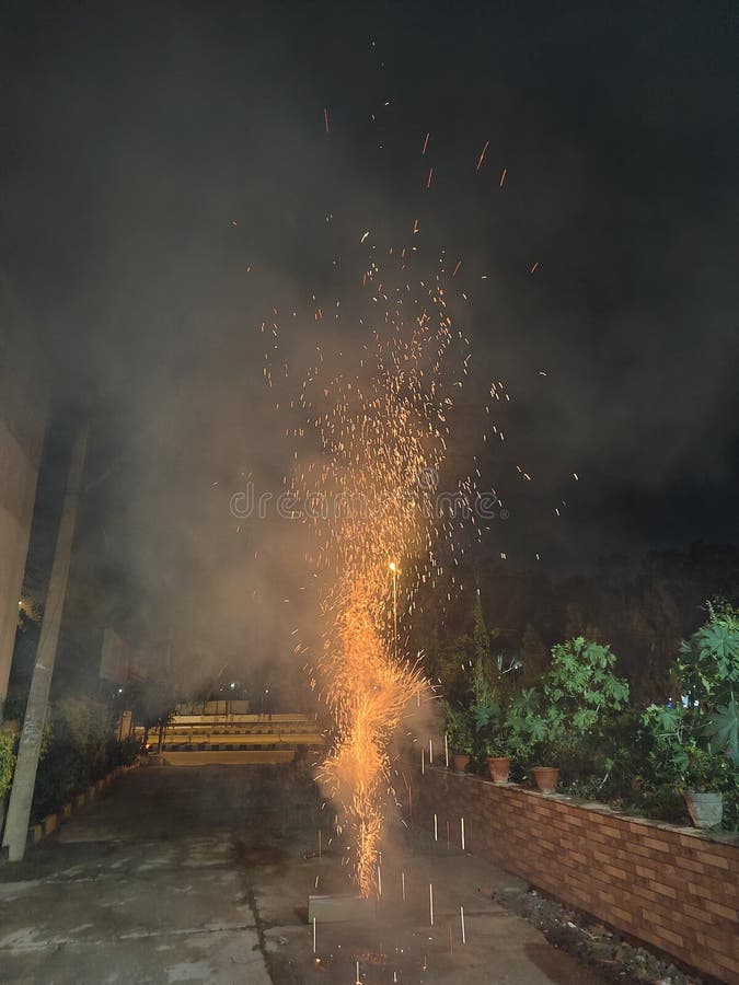 Some Fire Crackers on Display during Celebrations in India Stock Photo ...