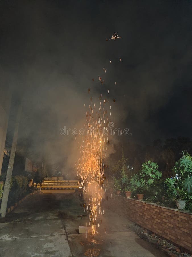 Some Fire Crackers on Display during Celebrations in India Stock Photo ...
