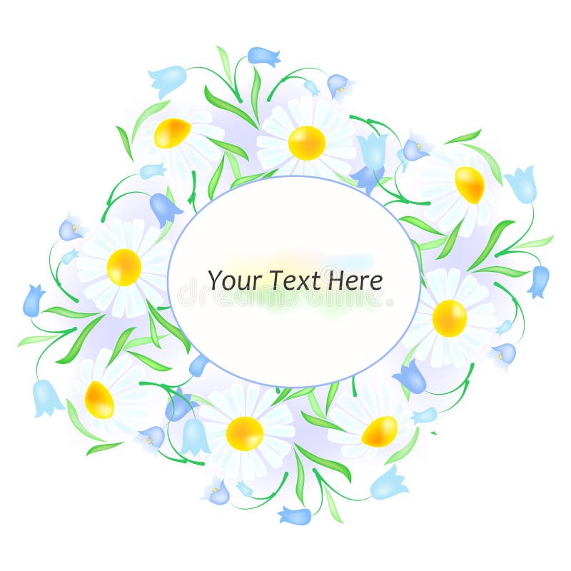 Some flowers template stock vector. Illustration of beautiful - 83446078