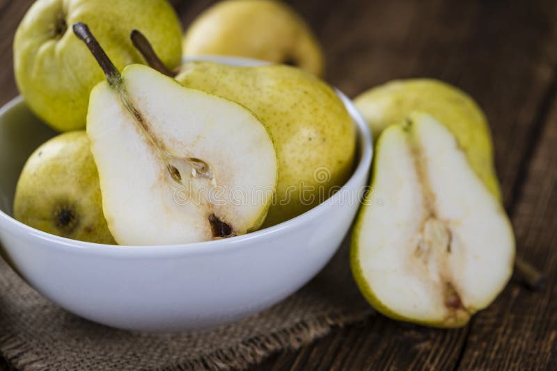 Some fresh Pears stock image. Image of food, selective - 69159069