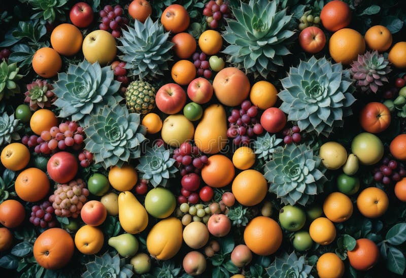 Some Fruits Floating with a Simple Composition and Minimal Aesthetic ...