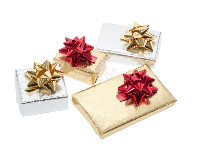 Some gift packages stock image. Image of food, orange - 274733519