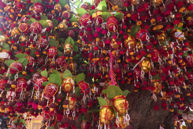 In Some Hindu Temples, Some Such Object is Placed on a Tree for the ...