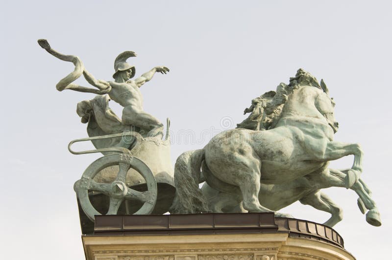 Historical Landmarks, Sites, Statues in Eastern Europe Stock Photo ...