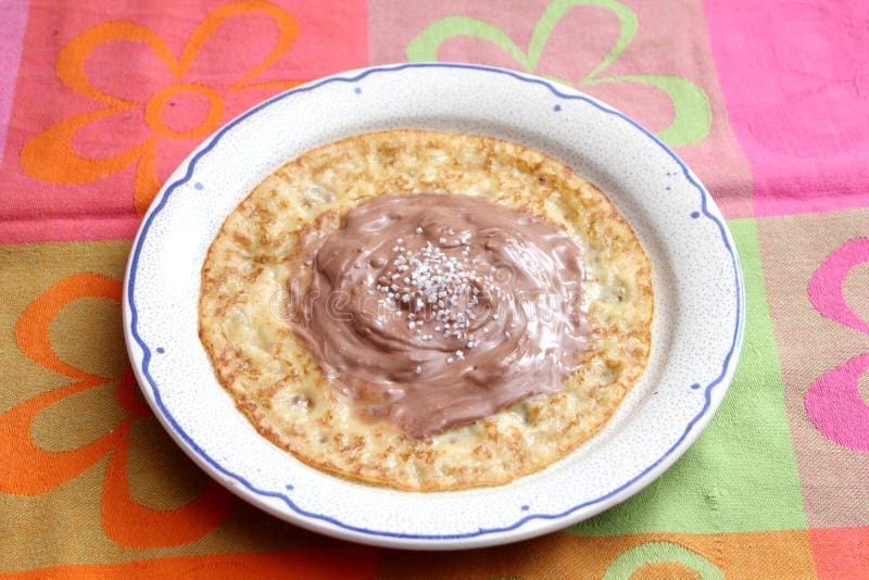 Pan Cakes stock photo. Image of chocolate, homemade - 113511040