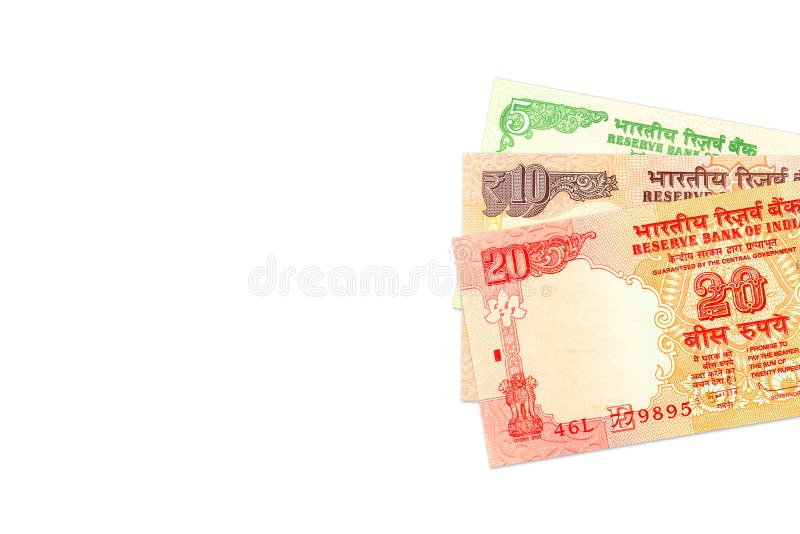 Some Indian Rupee Bank Notes Stock Image - Image of cash, banking ...
