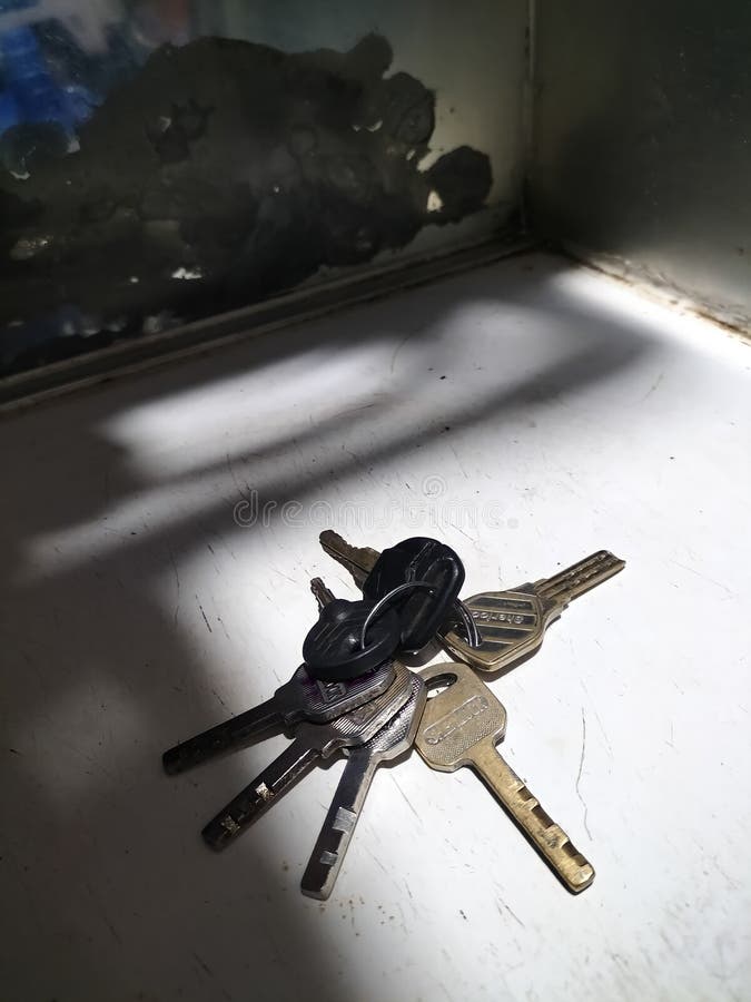 Some keys, editorial stock image. Image of lighting - 252643049