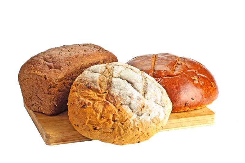 Some kinds of fresh bread stock image. Image of meal - 16580209