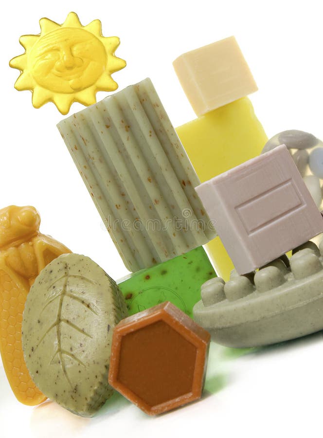 Some kinds of soap stock image. Image of shower, objects - 2123325