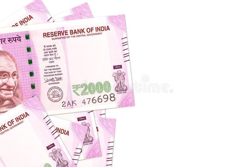 New Rs. 2000 Indian Rupees Currency with a Key Stock Image - Image of ...