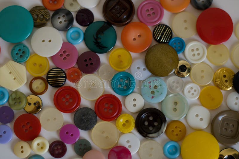 Some old button stock photo. Image of design, black - 125628210