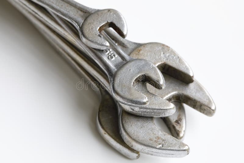 Group of spanners stock photo. Image of machinery, technology - 224006284