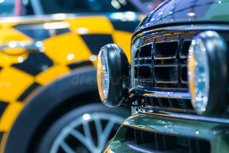 Some Parts of the Car Show in Event Stock Image - Image of design ...